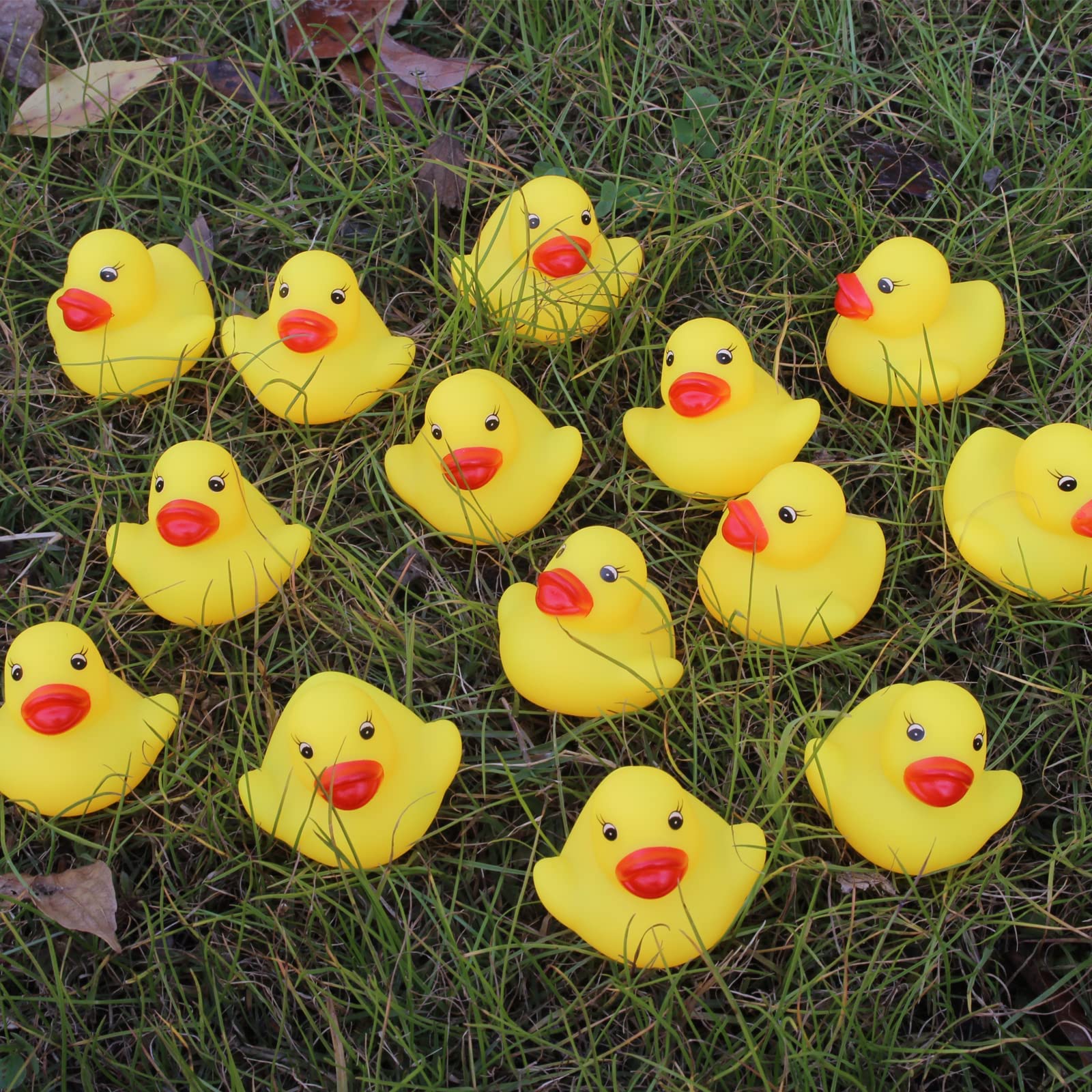 Meeall Rubber Ducky Bath Toy Set β Kids Bath Toys Yellow Rubber Ducks β Pack of 20 Ducks