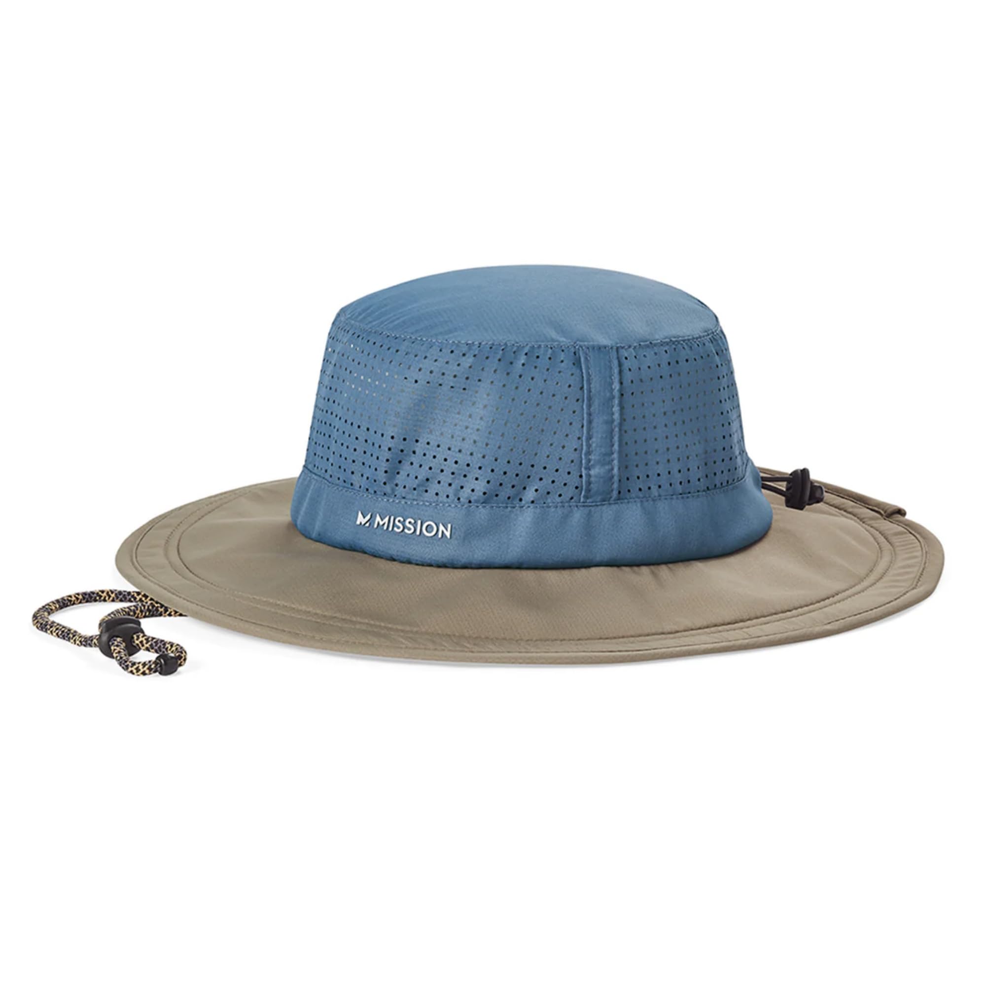 MISSION Cooling Boonie Hat, Bering Sea - Unisex Wide-Brim Hat for Men & Women - Lightweight & Durable - Cools Up to 2 Hours - UPF 50 Sun Protection - Machine Washable