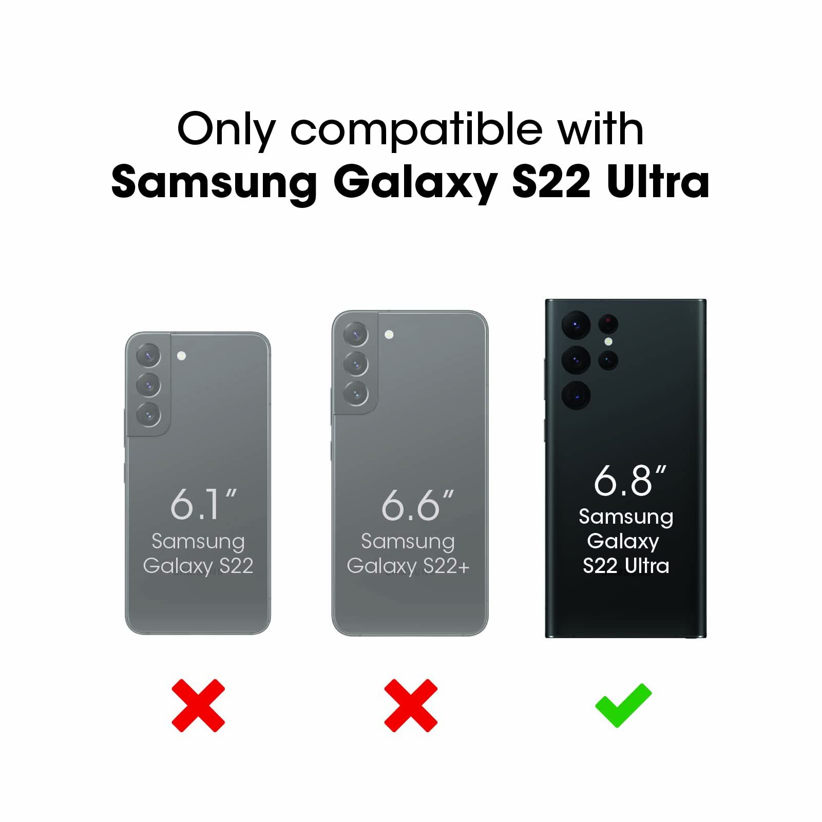 OtterBox Galaxy S22 Ultra Prefix Series Case - PACIFIC REEF, ultra-thin, pocket-friendly, raised edges protect camera & screen, wireless charging compatible