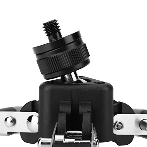 LYSOZ Tripod Base,Universal Mini Three Feet Support Stand Tripod Monopod Base with 3/8in Mounting Screw,Used for DSLR Camera, Video Camcorder, Mobile Phone and Action Cameras