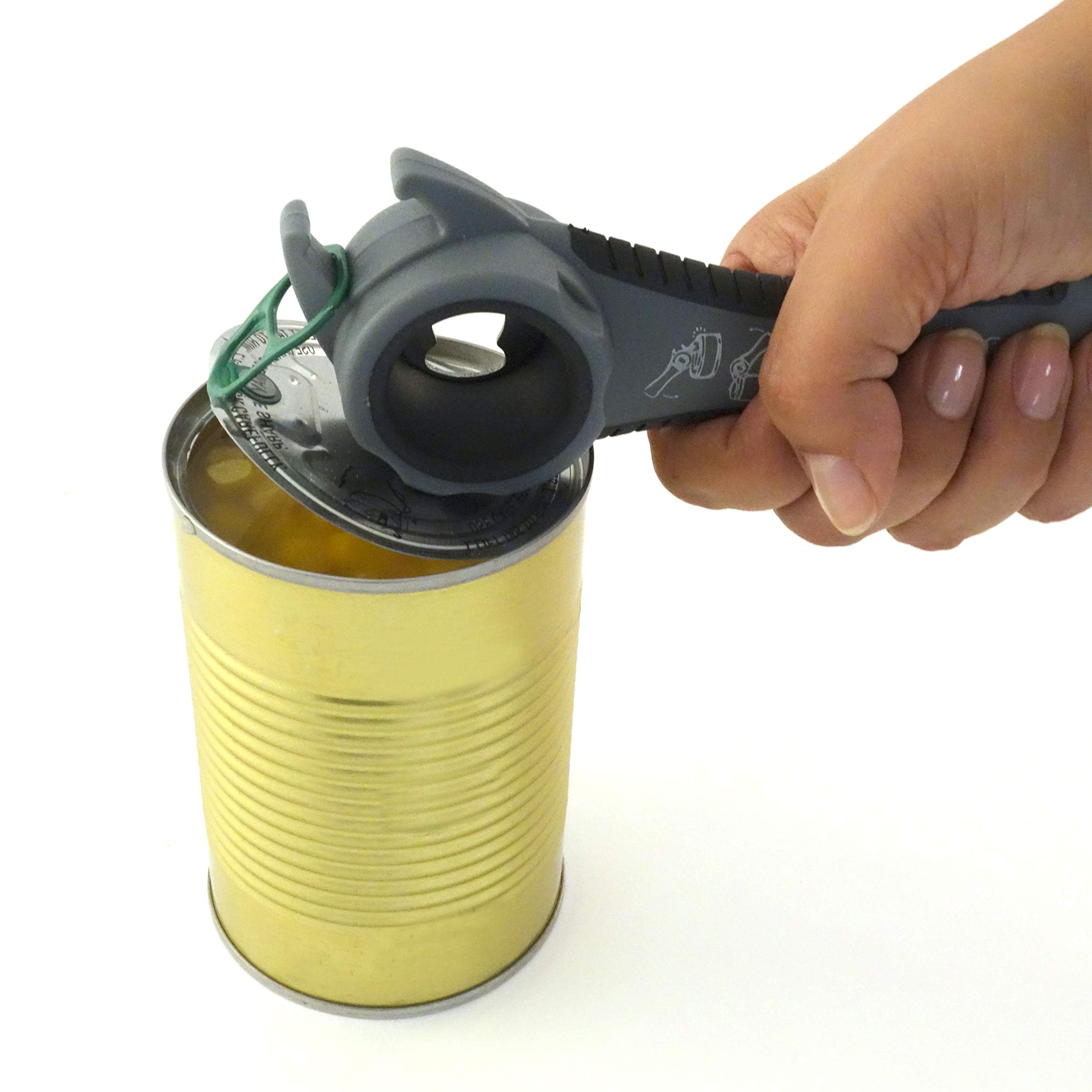 Norpro Multi, Bottle, Gripper Pad for Weak Hands, 6 in 1 Jar Opener