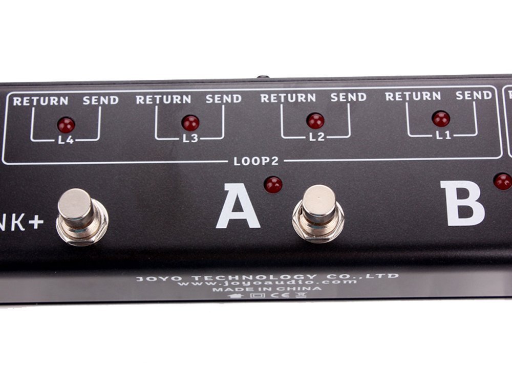 Joyo 15492630000New JOYO PXL-PRO Programable Looper Control Station Pedal Switcher