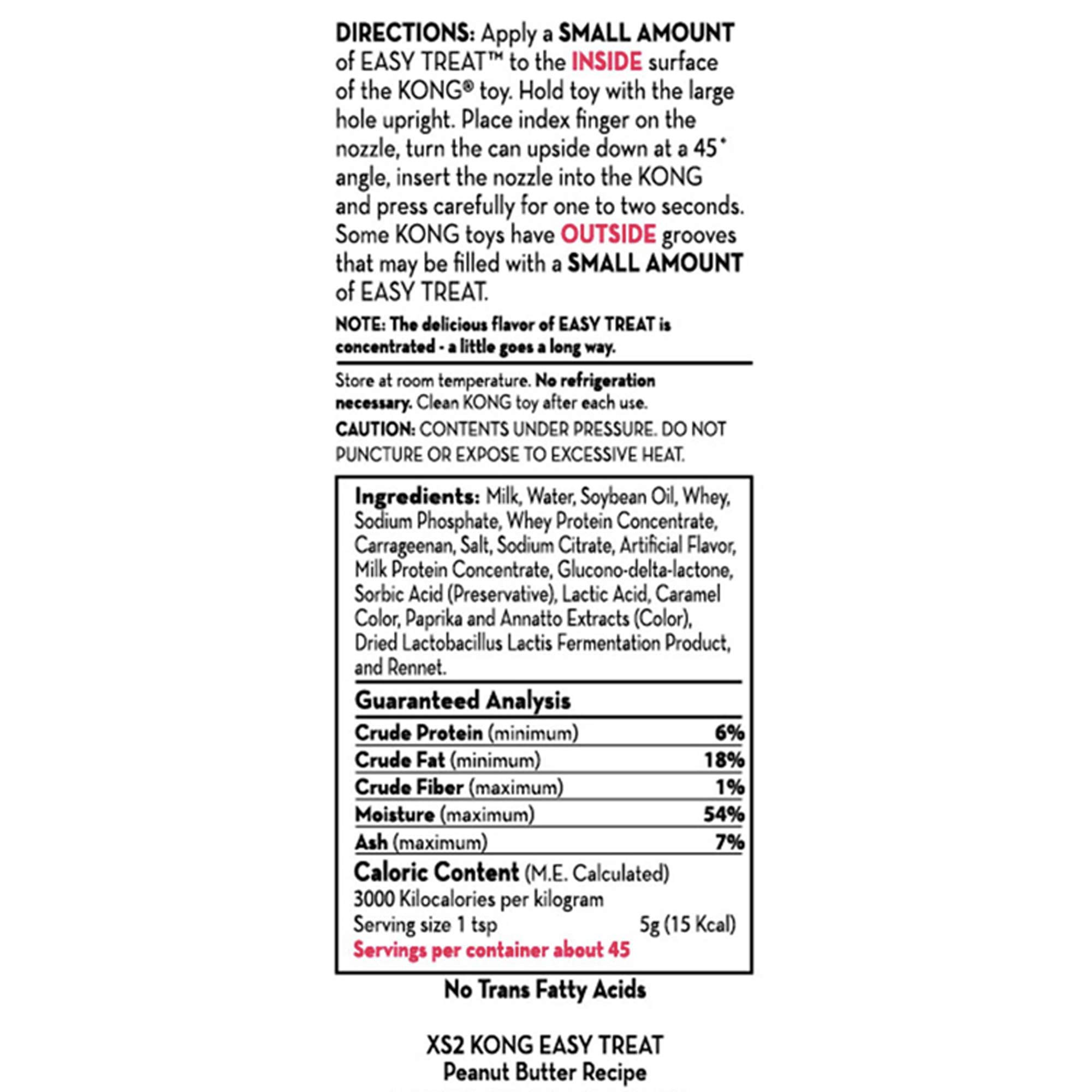 KONG - Treats Combo Pack - Easy Treat Paste and Dog Snacks - Peanut Butter Flavor for Small Dogs