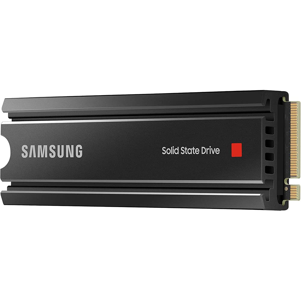 SAMSUNG MZ-V8P1T0CW 980 PRO with Heatsink PCIe 4.0 NVMe SSD 1TB for PC/PS5 Bundle with 1 YR CPS Enhanced Protection Pack