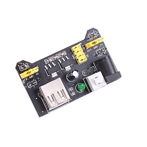 wugui 830 Breadboard Set Electronics Component Starter DIY Kit with Plastic Box Compatible with Component Package