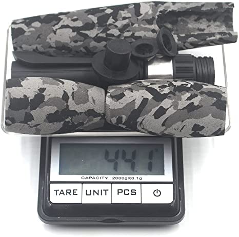 MNFT 1Set Cork Split Grip Rod Handle Kit Baitcast Fishing Rod Building and Repair Tackle with Plastic Reel Seat D149 0