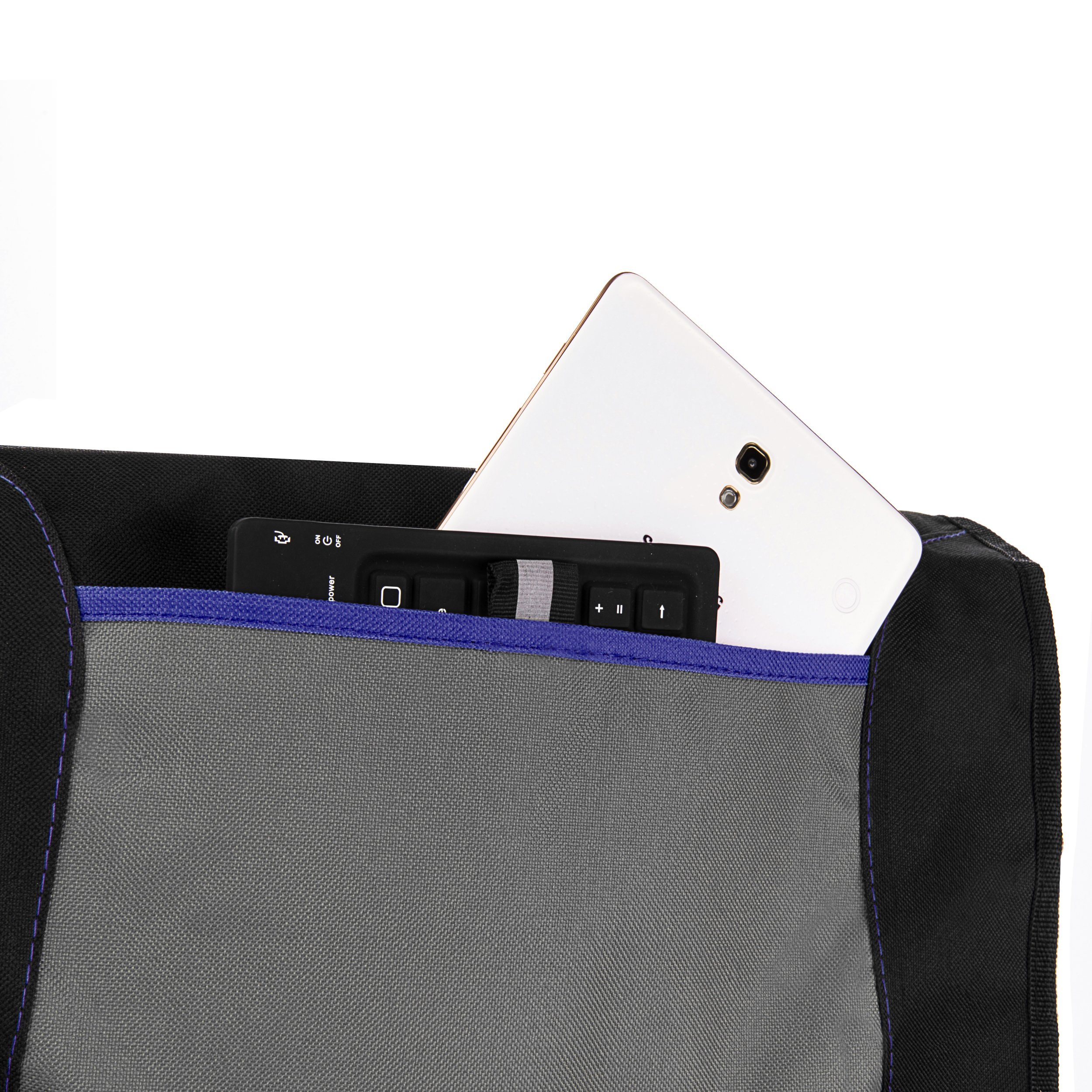 Maggie 16 inch Laptop Handbag with Shoulder Strap, Pockets for Tablet, Wireless Keyboard, Mobile, Pens, Chargers, Bookbag