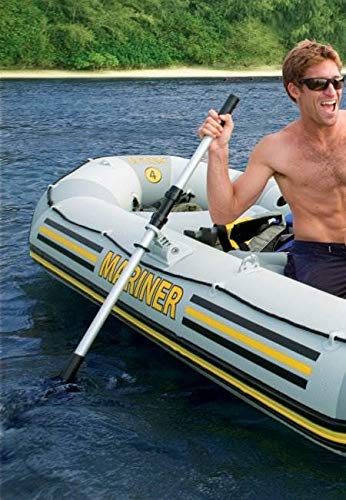 Intex Dual Purpose 48 to 96" Kayak Paddles and Inflatable Boat Oars (2 Pairs)