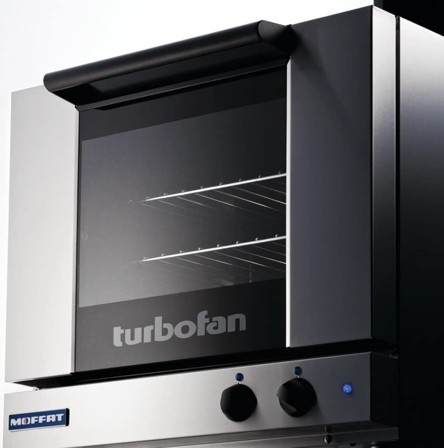 Moffat E22M3 24" Stainless Steel Convection Oven, Electric Half Size 1 Deck