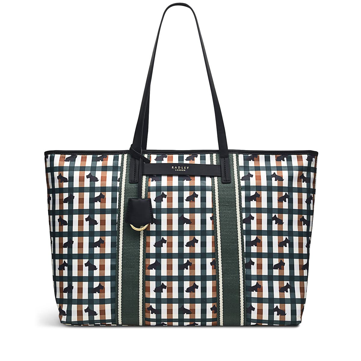 RADLEY London Finsbury Park - Checked Dog - Large Ziptop Shoulder