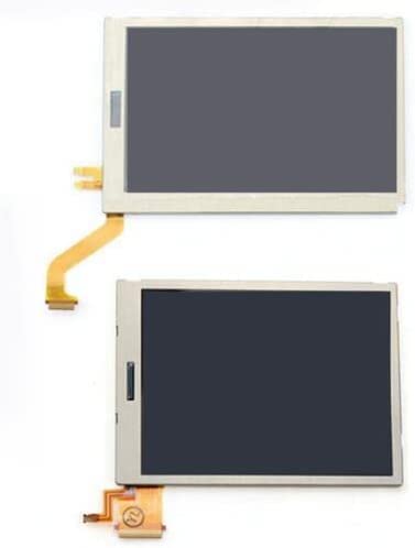 Rymfry Top Upper & Lower Bottom LCD Display Screen for Nintend 3DS LCD Screen (Bottom)
