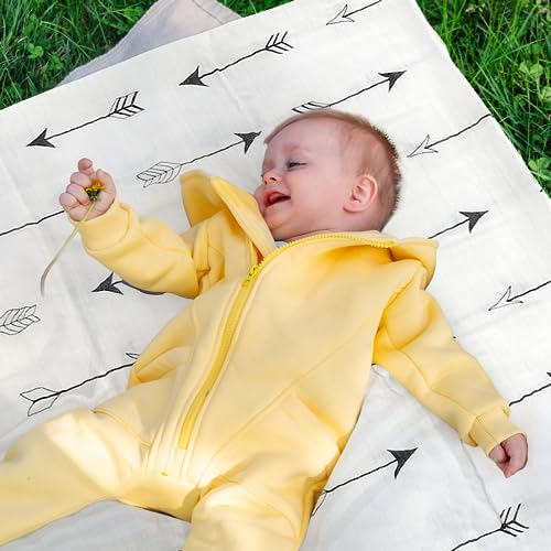 KiddyCare Baby Muslin Swaddle Nursery Blanket for Newborns | Bab Blankets for Boys/girls | Baby Cotton Blanket Gift for Newborn Babies 4-Pack