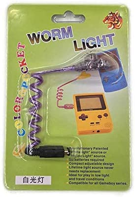 Rymfry Worm Light WoLight Led Illumination for Gameboy Color Pocket GBC GBP Console