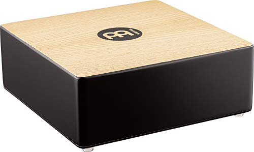 Meinl Percussion Pickup Cajon Snare with Electronics for Amp or PA System, Includes Standard Brushes β NOT Made in China β American White Ash/MDF, 2-Year Warranty (TMPPCS)