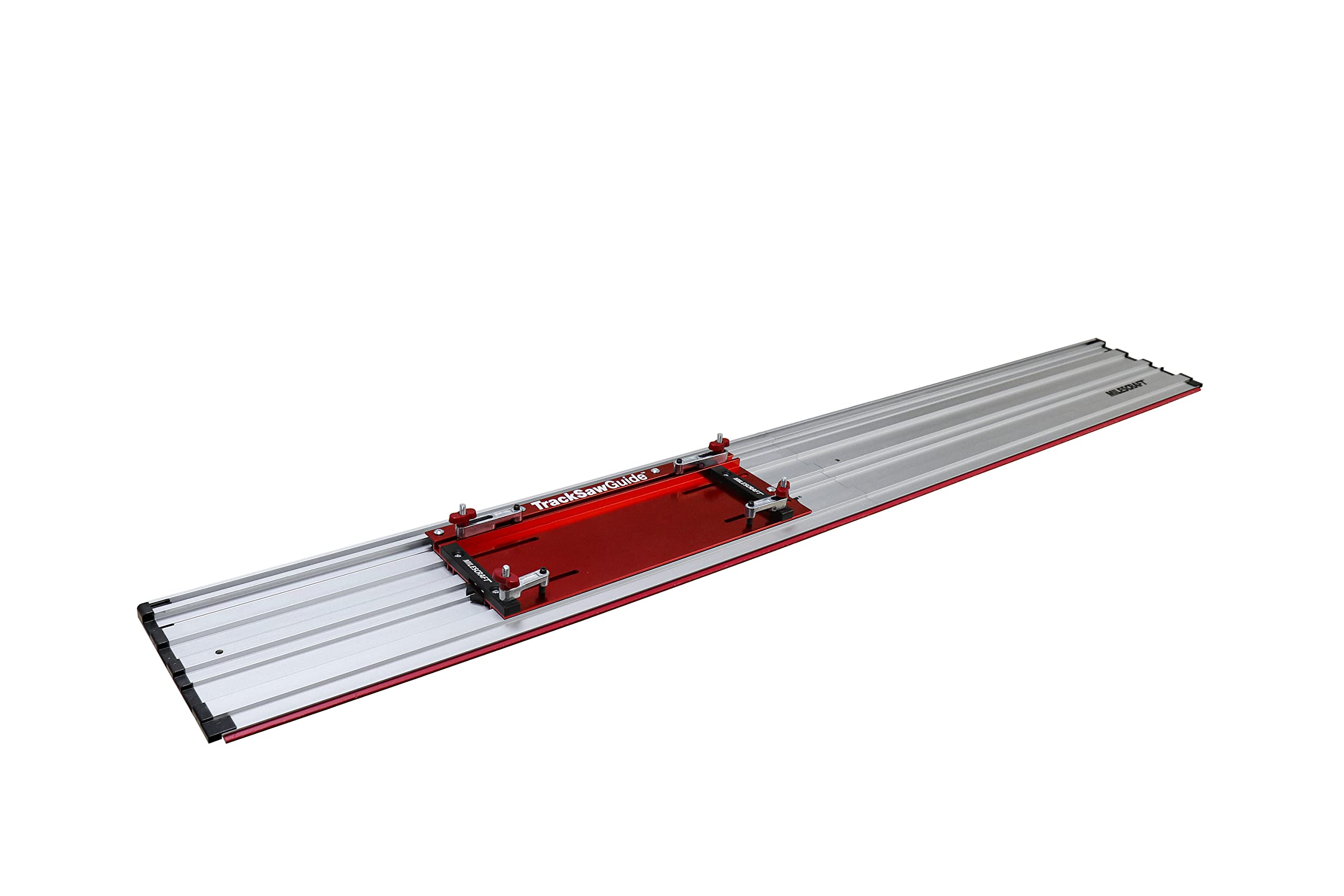 Milescraft 1409 Track Saw Guide - Universal for 7-1/4" Circular Saws, 50" Cutting Range, 2" Depth, Aluminum