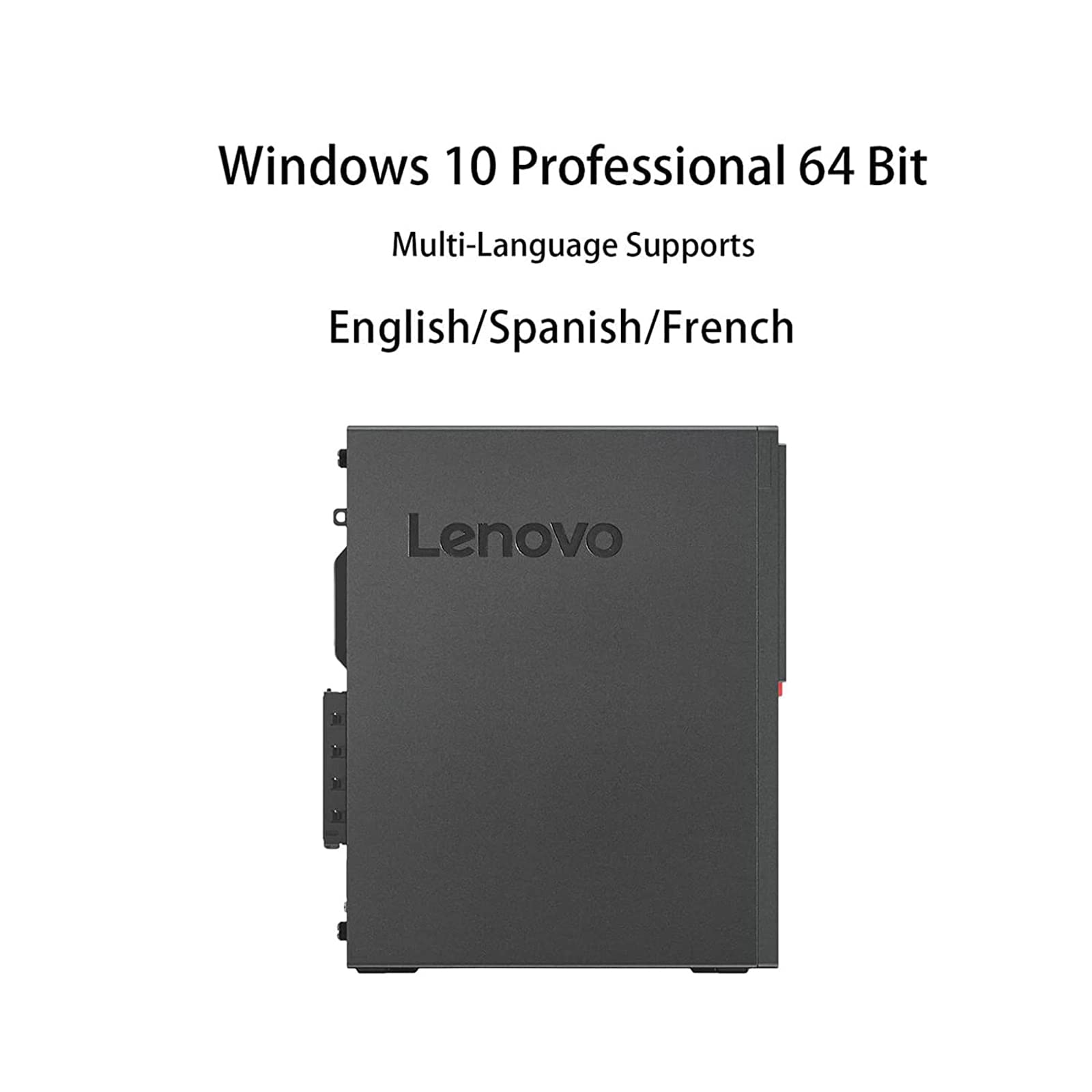 Lenovo ThinkCentre M910S SFF Desktop Computer, Intel Quad Core i5-6500 up to 3.6GHz, 16GB DDR4, 512GB SSD, WiFi, BT, VGA, DP, Wireless Keyboard&Mouse, Windows 10 Pro 64 Bit (Renewed)