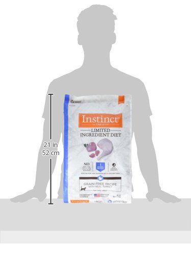 Instinct Limited Ingredient Diet Grain Free Recipe with Real Turkey Natural Dry Cat Food, 11 lb. Bag