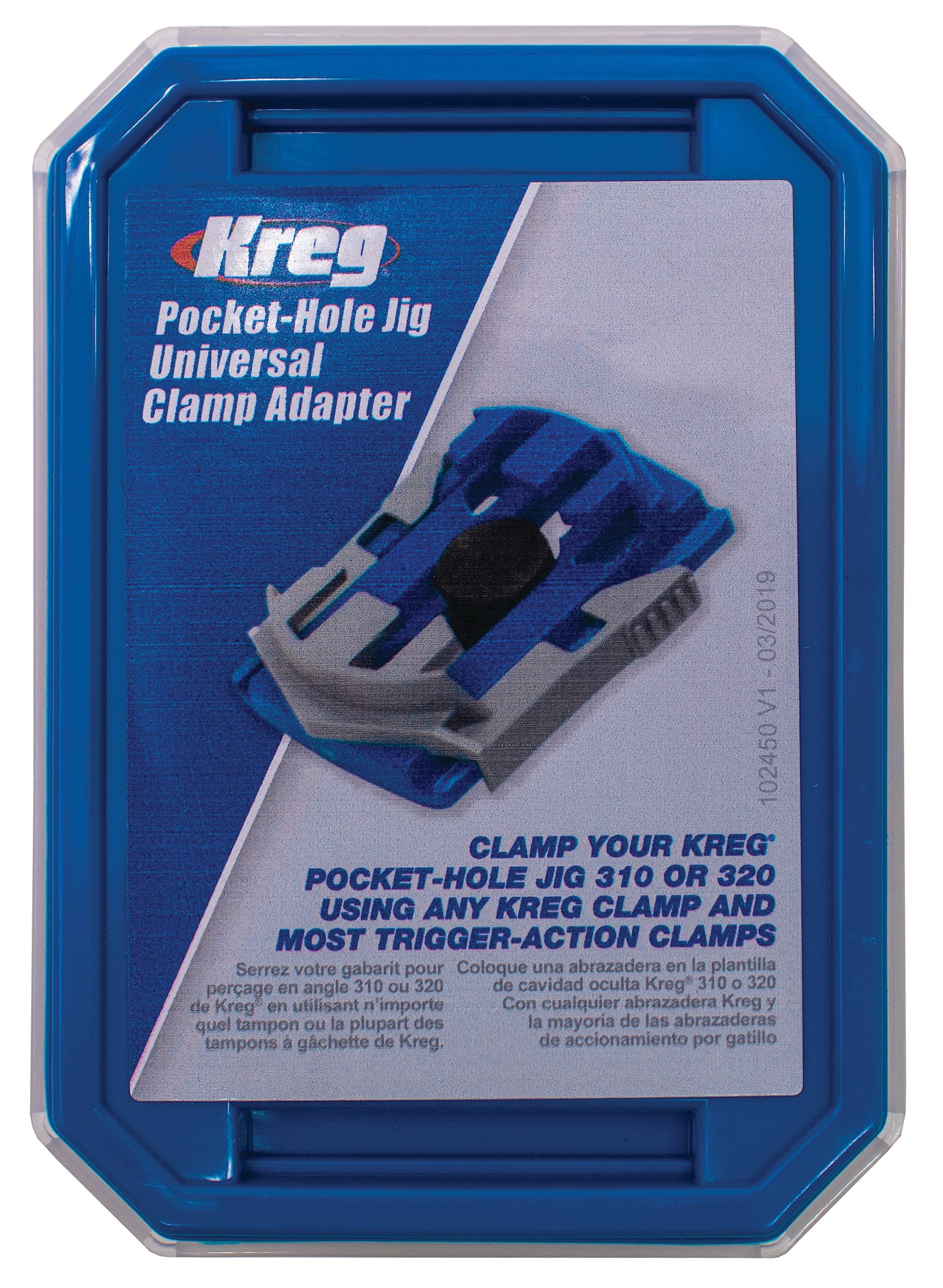 Kreg KPHA150 Pocket-Hole Jig Universal Clamp Adapter