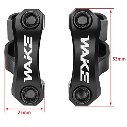 LITEONE Direct Mount Stem Mountain Bike Stem 31.8mm Handlebar Clamp 47mm or 52mm Reach 0mm Rise for MTB Downhill Enduro Freeride