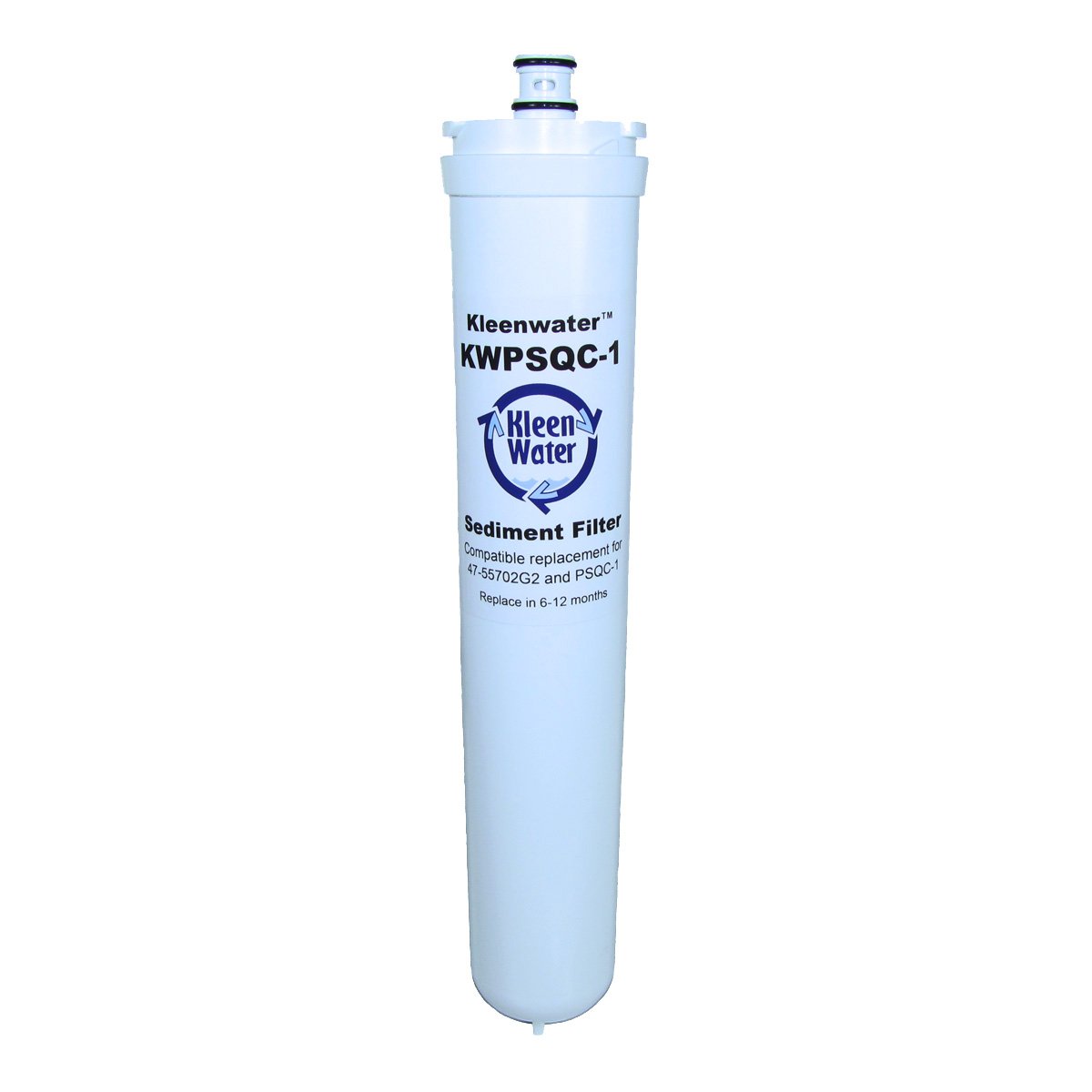 KleenWater KWPSQC-1-4-6 Water Filter Set, Includes Sediment Filter, Carbon Block Filter and Lead Removal Filter