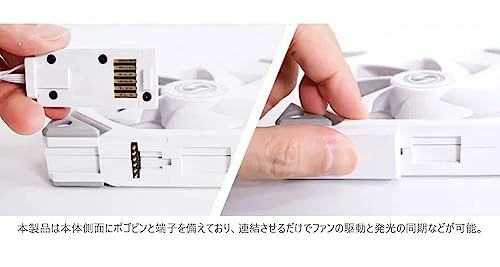 Lian Li UNI Fan SL120 Single Pack White Without Controller (UF-SL120-1W) . One fan only