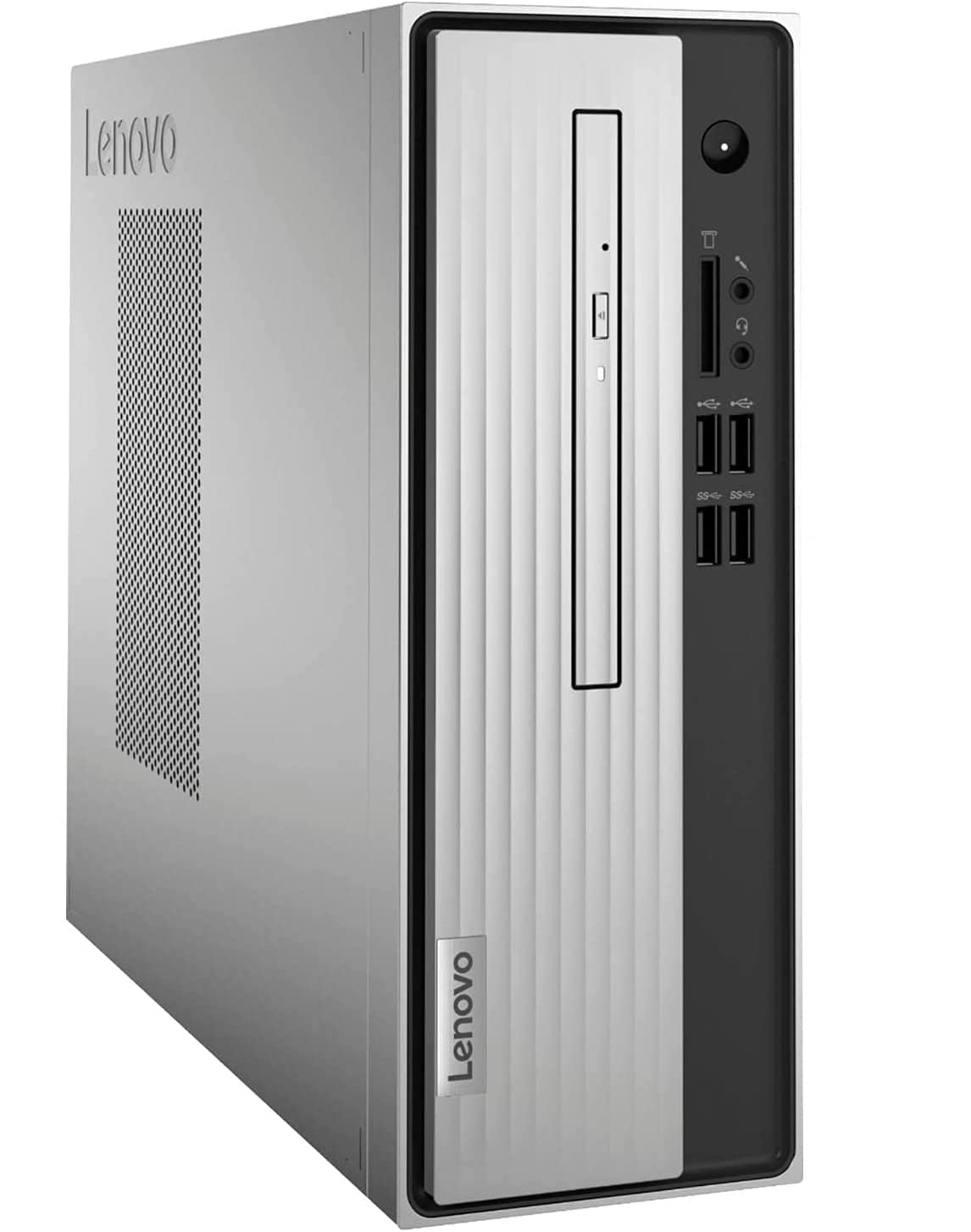 Lenovo 2021 IdeaCentre 3 Desktop Tower Computer, AMD Athlon Silver 3050U Processor, 16GB Memory 1TB NVMe SSD, AMD Radeon Vega 8 Wi-Fi, 8 USB Ports, DVD/CD-RW, Windows 10