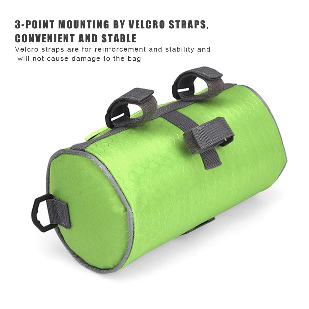 Lixada Bike Handlebar Bag,Waterproof Bike Basket Bicycle Front Storage Bag with Transparent Pouch Touch Screen and Removable Shoulder Strap for Road Bikes, Mountain Bikes and Motorcycles