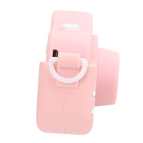 Kids Photo Video Camera, Multifunctional High Definition Kids Cartoon Camera Toy 2MP 2 Inch Screen for Gifts for Children (Single Shot Pink)