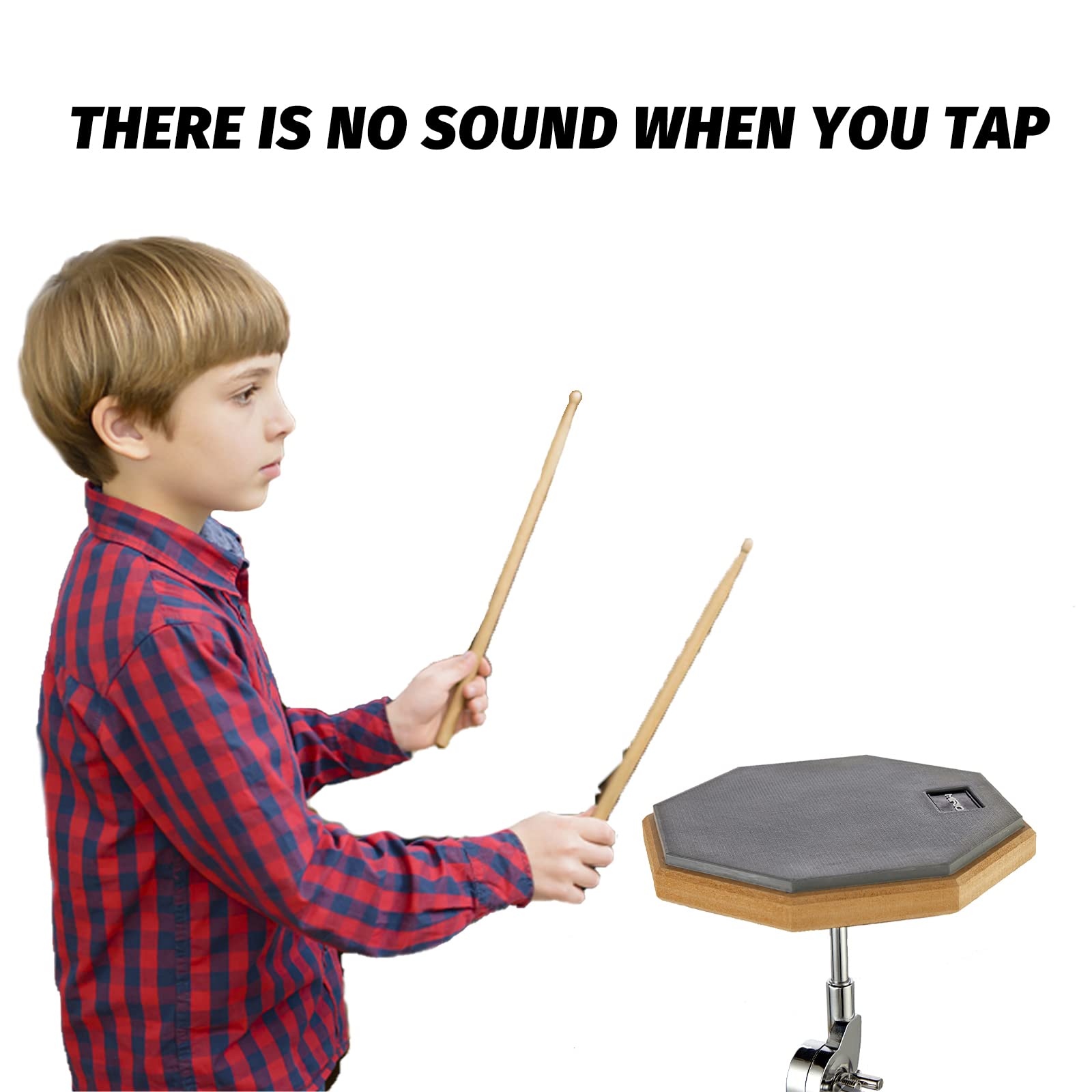 MIRIO Advanced 32 Note Glockenspiel Xylophone Bell Kit Percussion Kit for Adult Beginner Students with Adjustable Stand Mallets, Drum Practice Pad, Glockenspiel Stick, Drum Sticks and Carrying Bag