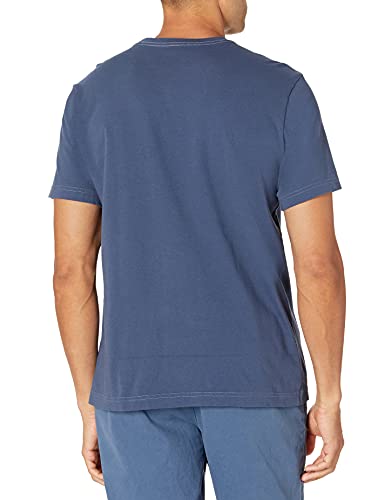 Life is Good, Mens Crusher Graphic T-Shirt, Darkest Blue, Large