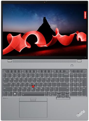 LENOVO T16 Gen 2 16.0" Touchscreen WUXGA IPS Laptop (Intel i7-1355U 10-Core, 40GB RAM, 1TB PCIe SSD, Intel UHD, Backlit KYB, FP, 2 Thunderbolt 4, WiFi 6E, Win 11 Pro) w/Dockztorm Dock
