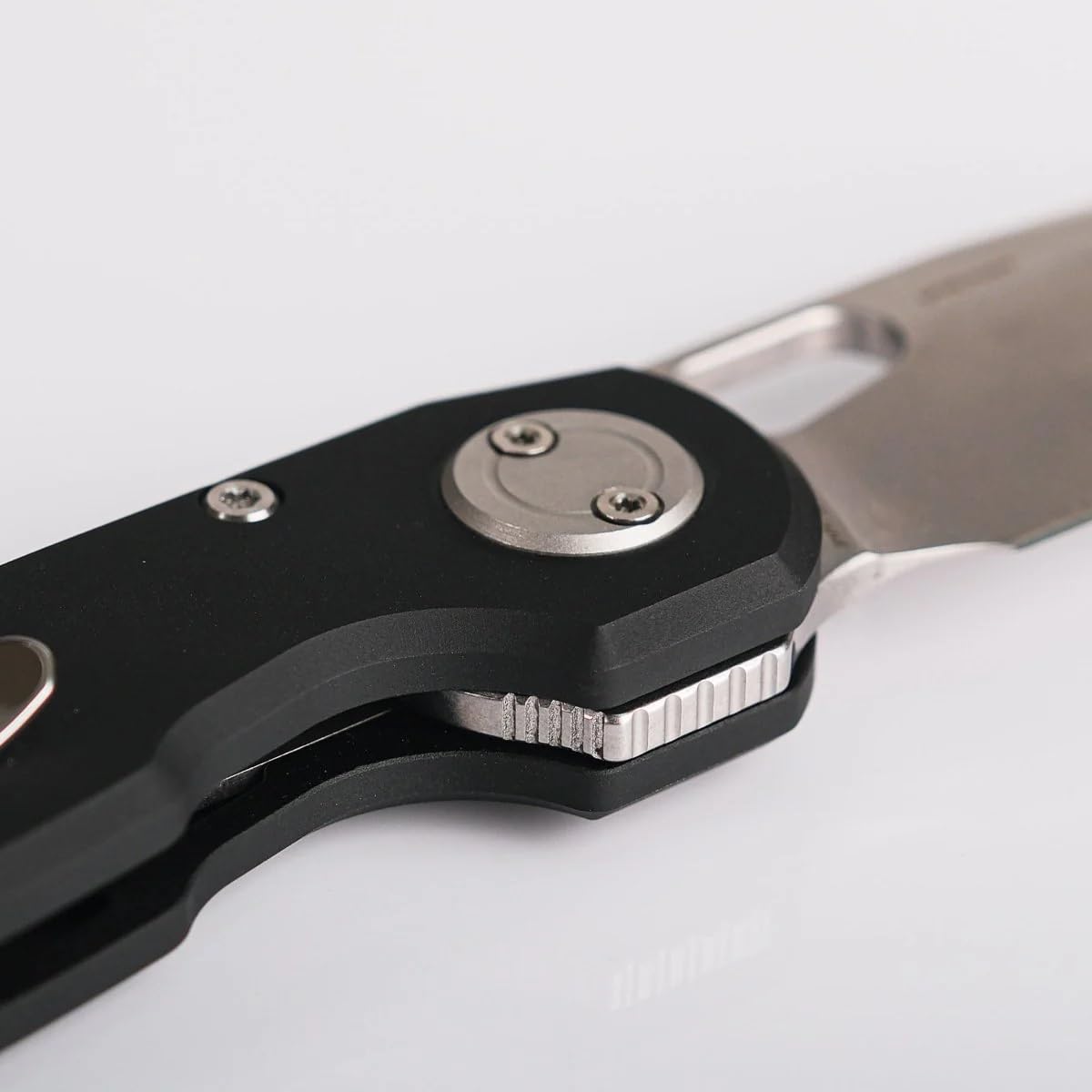 Vosteed Folding Knife with 3.18'' Elmax Blade, Pocket Knife for Men Women Gifts, Patented Vanchor Lock EDC Knife with Aluminum Handle - Ankylo