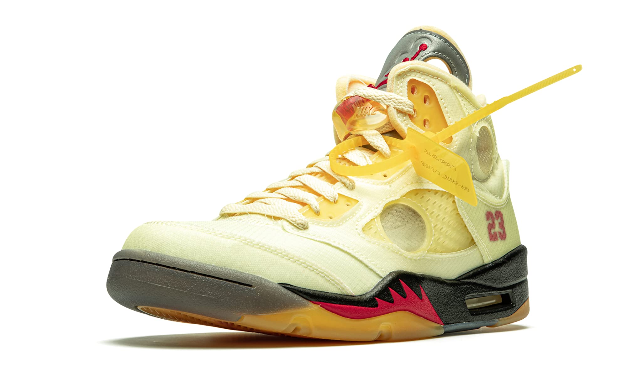 Jordan Mens Air 5 Retro SP DH8565 100 Off-White - Sail - Size 10.5