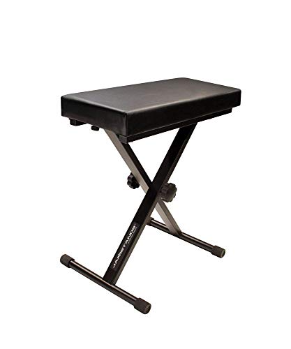 Korg B2 88-Key Digital Piano, Black Bundle with Bench, Stand and H&A Studio Headphones
