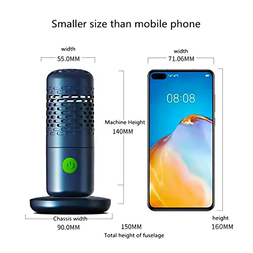 The Fruit And Vegetable Purifier Adopts Hydroxyl Water Ion Purification Technology, IPX7 Waterproof Uses Titanium Electrodes, Safe And Durable. Built-in 4400mah High-capacity Battery, Smaller Than A S
