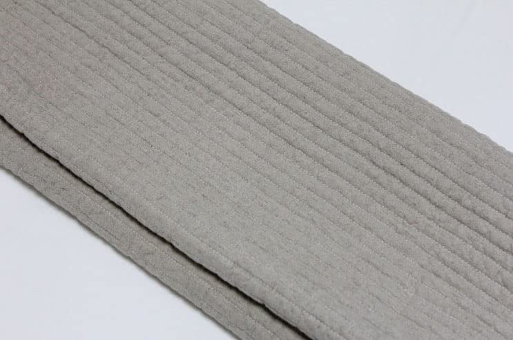 Soft Double Sided Bio Washing Linen Quilted Fabric by The Yard Solid 51" Wide BH (Linen 12mm) Half-Finished Product Made in South Korea
