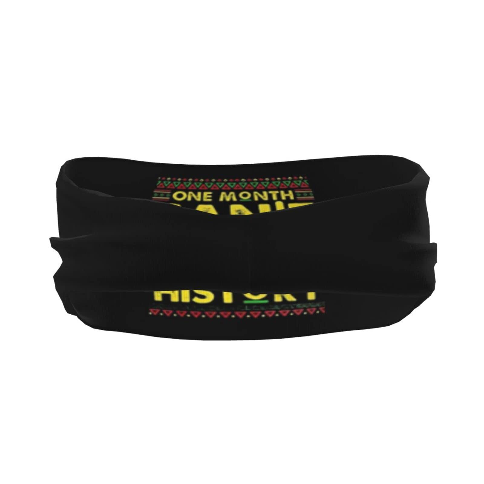 One Month Can't Hold Our History Running Headband for Men Outdoor Sports Workout Sweatband