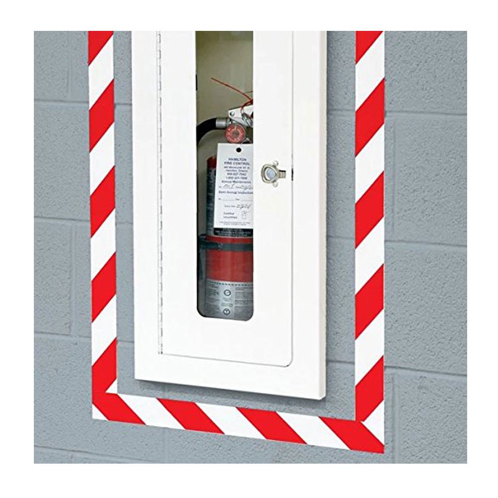 Incom - WT2140 INCOM Manufacturing: Hazard Warning Conformable Tape, 4" x 108', Yellow/Black