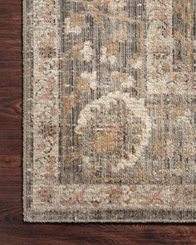 Loloi Chris Loves Julia x Rosemarie Collection ROE-01 Area Rug 7'-10" x 10' Sage/Blush Rectangular
