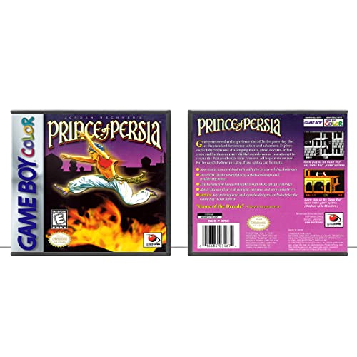 Prince of Persia | (GBC) Game Boy Color - Game Case Only - No Game