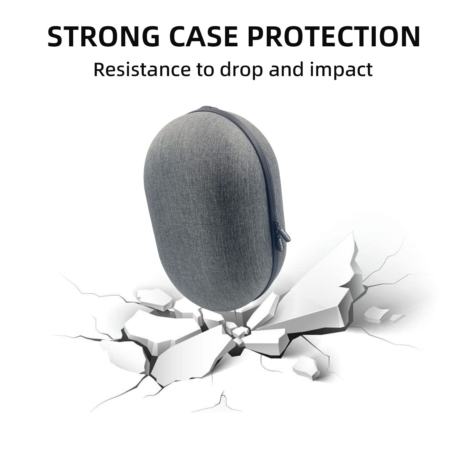 MVRPDXC Hard Carrying Case for Playstation VR2 Gaming Headset and Touch Controllers Accessories, PS VR2 Protective Bag with Lens Protector Cover, PSVR2 Portable Case Suitable for Travel and Home