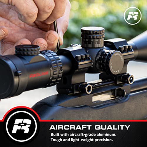 New, Red-Line Optics P-47 Thunderbolt Gen I 6-24x50, SFP, MRAD, 1" monotube, Hunting, Long-Range Precision, Target .22LR, 223, 308, 30-06 Competition Scope Designed in USA Based in WA (Flat Black) …