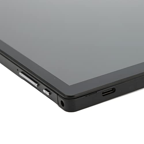 Naroote Office Tablet, Student Tablet 10 Inch Black for Travel (US Plug)
