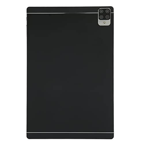 Kufoo 10.1 Inch Tablet 1960x1080 Black Dual Camera Call Tablet for School (US Plug)