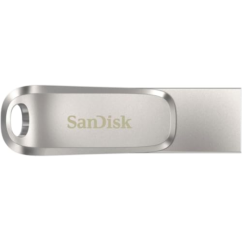 SanDisk 64GB Ultra Dual Drive Luxe USB Type-C Flash Drive