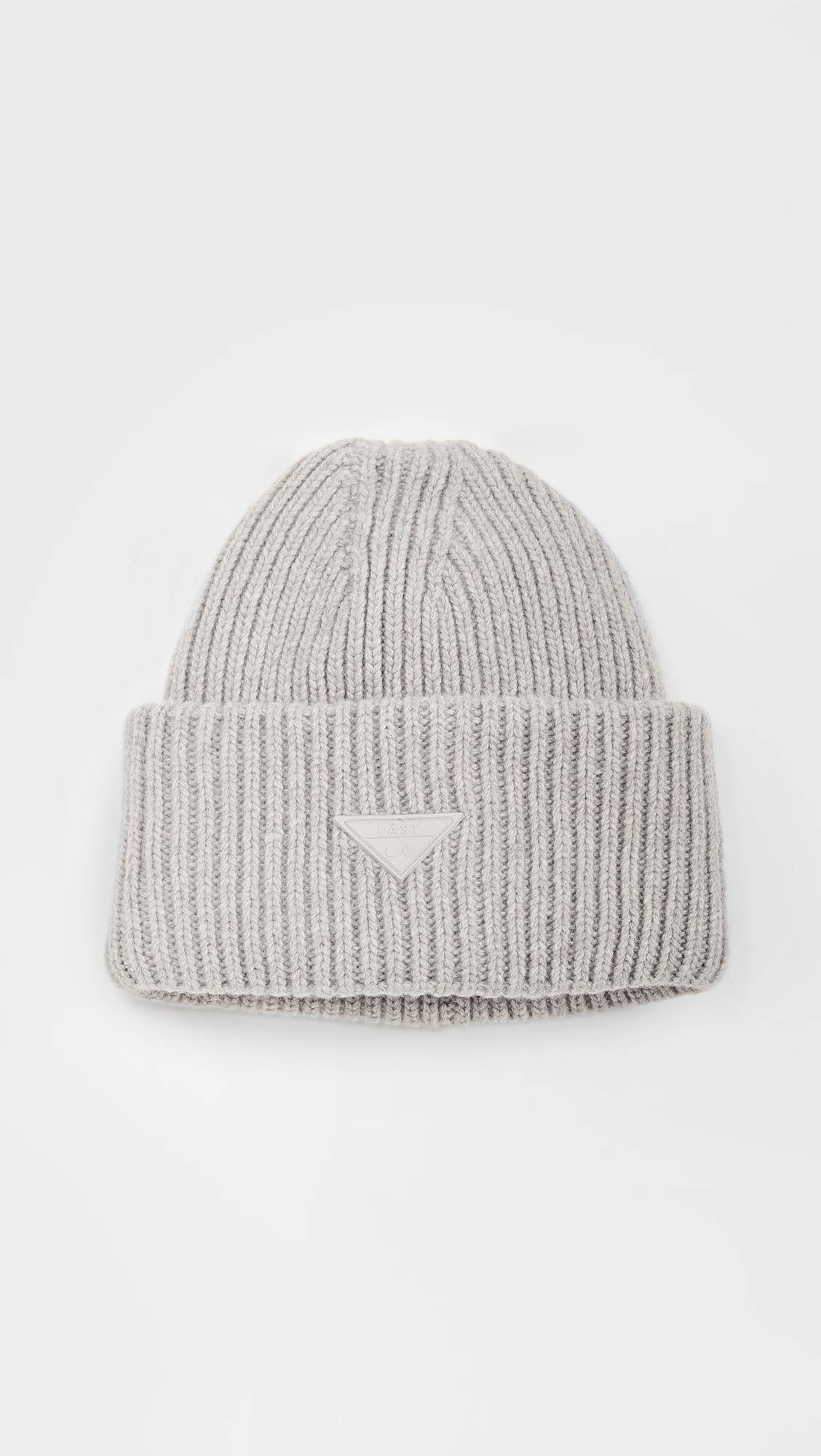 LAST Women's Oversize Grey Melange Hat, Grey, One Size