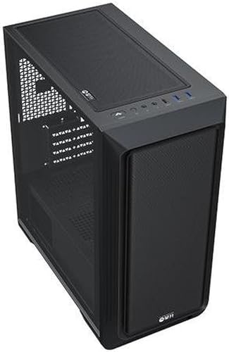 IPASON Gaming PC Desktop – Intel Core i5 12400F 2.5 GHz, NVIDIA RTX 3060, 1TB NVME SSD, 16GB DDR4 RAM 3200, 650W PSU, Bluetooth, Wi-Fi 6, Windows 11 Home 64-bit