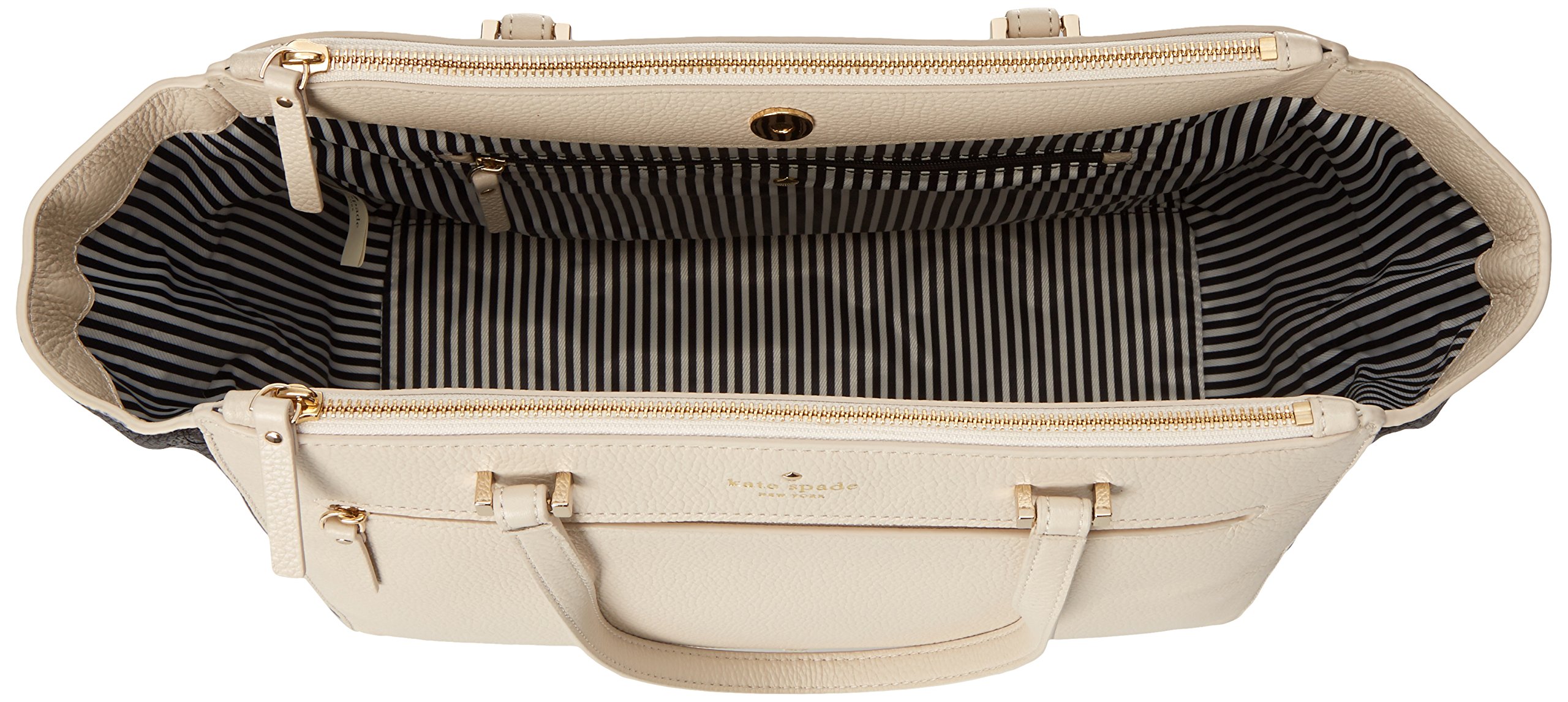 kate spade new york Matthews Drive Holland Shoulder Bag, Canvas/Black, One Size