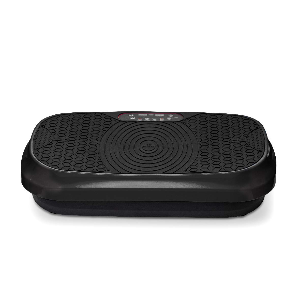Lifepro Waver Mini Press Vibration Plate Exercise Machine | Portable Vibrating Platform for Whole Body Fitness, Lymphatic Drainage, Weight Loss, Power Push Ups, Pressotherapy | Max User Weight 265 lb