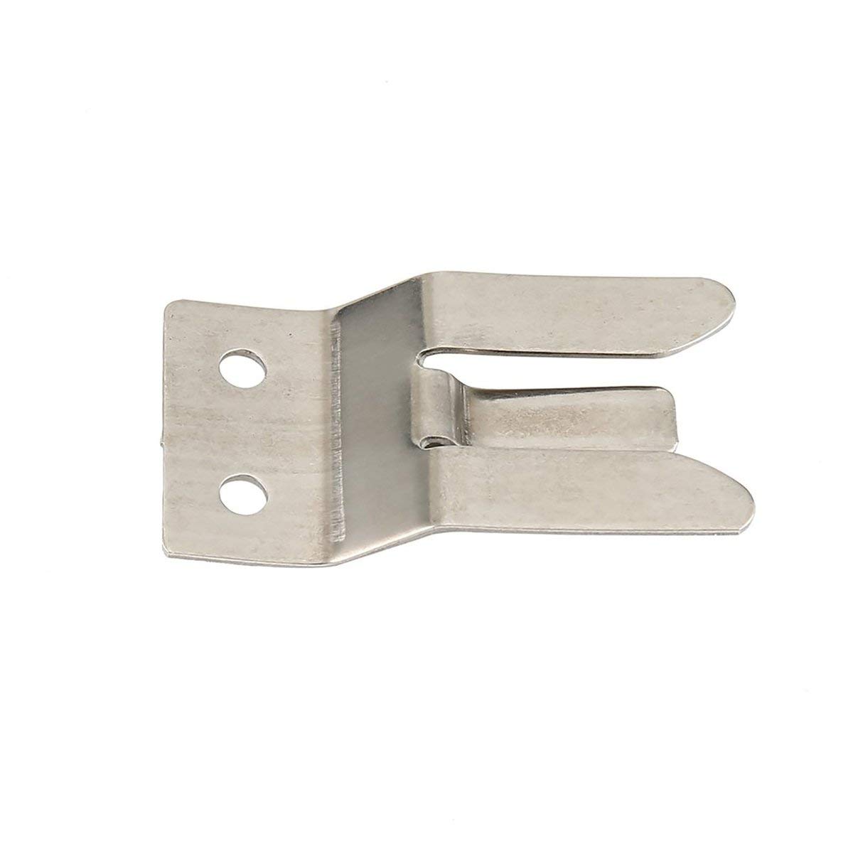 Metal Mic Holder Metal Mic Holder/Clip - Screw in for Cb/Ham Radio - Workman Mh2 - Silver